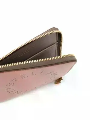 Stella McCartney Stella Logo Compact Wallet - Pink