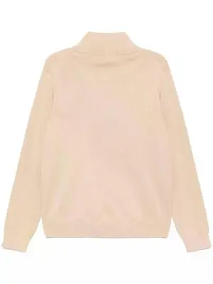 Paul Smith Half-zip High-neck Jumper - Neutrals