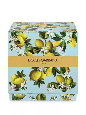 Dolce & Gabbana Lemon-print Scented Candle
