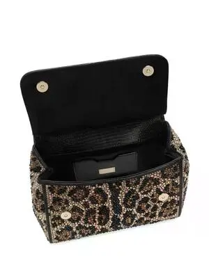 Dolce & Gabbana Medium Sicily Crystal-embellished Tote Bag