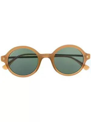 Mykita Esbo Round-frame Sunglasses - Neutrals