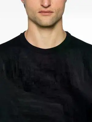 Canali Crew-neck Merino Wool Jumper