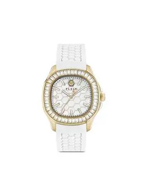 Philipp Plein Pectre Chrono Lady 38mm Timepiece - White