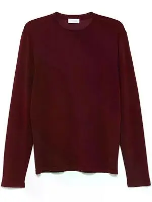 FERRAGAMO Logo-embroidered Virgin Wool Sweater