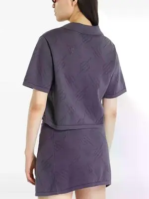 DAILY PAPER Repatty Textured Polo Top