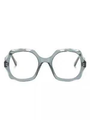 Chloé Geometric-frame Glasses - Black