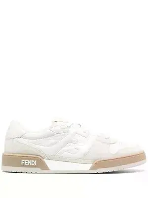 Fendi Match Low-top Sneakers - White