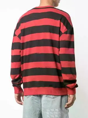 HACULLA. Unbalanced Cotton Sweatshirt - Red