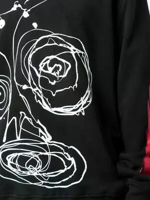 HACULLA. Drippy Crew Neck Sweatshirt
