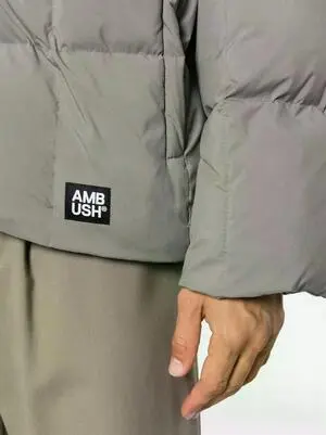 AMBUSH Quilted Puffer Jacket With Logo Appliqu