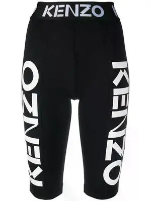 Kenzo Logo-print High-waisted Shorts