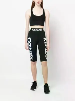 Kenzo Logo-print High-waisted Shorts