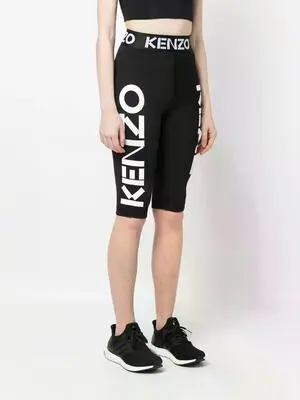 Kenzo Logo-print High-waisted Shorts