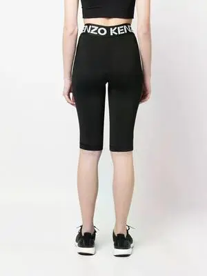 Kenzo Logo-print High-waisted Shorts