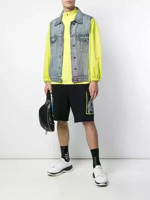 HACULLA. Hybrid Denim Contrast Jacket