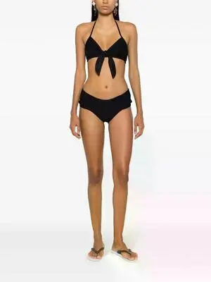 AMIR SLAMA Bow-embellished Bikini