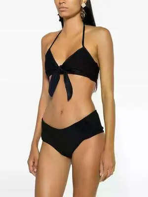 AMIR SLAMA Bow-embellished Bikini