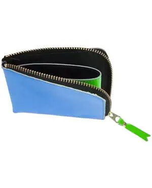 Comme Des Garçons Super Fluo Wallet - Blue