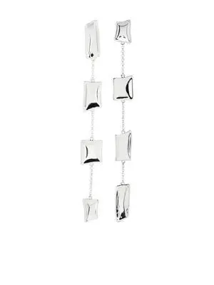 Cult Gaia Malaya Dangle Earrings - Silver