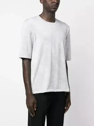Saint Laurent Crew-neck Short-sleeved Sweatshirt