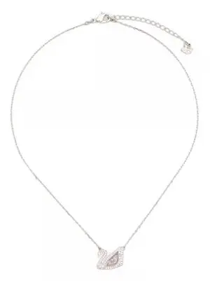 SWAROVSKI Crystal-embellished Logo Pendant Necklace