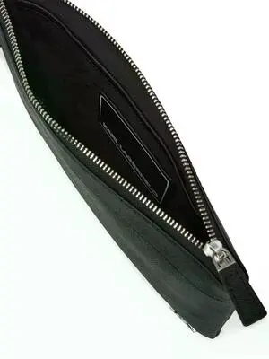 Karl Lagerfeld K/monogram Leather Clutch