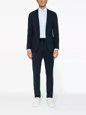 Boggi Milano Single-breasted Notched-lapels Blazer