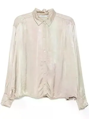 Transit Long-sleeve Satin Shirt
