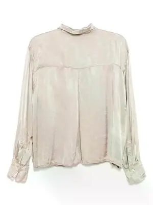 Transit Long-sleeve Satin Shirt
