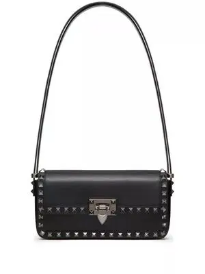 Valentino Garavani Rockstud E/w Leather Shoulder Bag