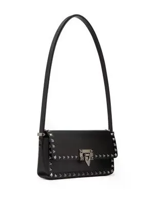 Valentino Garavani Rockstud E/w Leather Shoulder Bag
