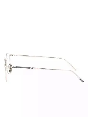 Matsuda Round Frame Glasses - Silver
