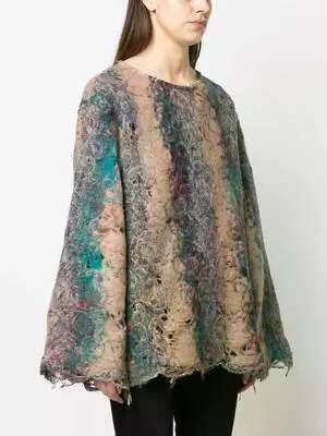 VITELLI Distressed-effect Doomboh® Jumper