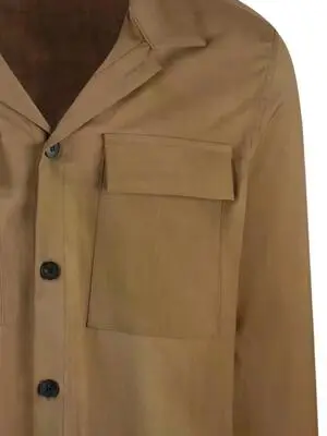 LOW BRAND Wool Shirt - Brown