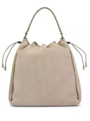Brunello Cucinelli Monili Drawstring Shoulder Bag