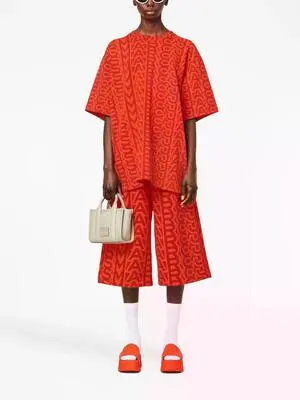 Marc Jacobs The Monogram Leather Crossbody Tote Bag