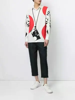 PORTS V Graphic-print Long-sleeve Shirt