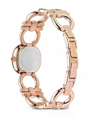 FERRAGAMO Double Gancini Bracelet Watch - Grey