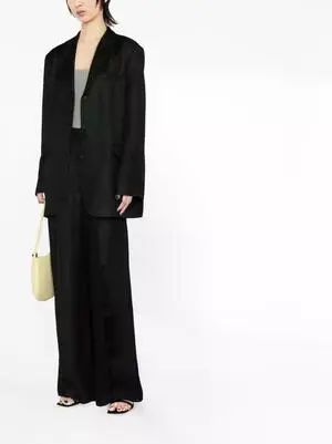Loulou De Saison Sora Linen-blend Blazer