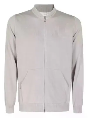 FILIPPO DE LAURENTIIS Stand-collar Zip-up Cardigan