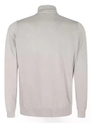 FILIPPO DE LAURENTIIS Stand-collar Zip-up Cardigan