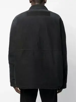 Heron Preston Logo-embroidered Denim Jacket