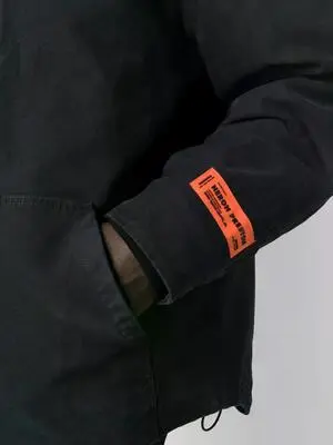 Heron Preston Logo-embroidered Denim Jacket