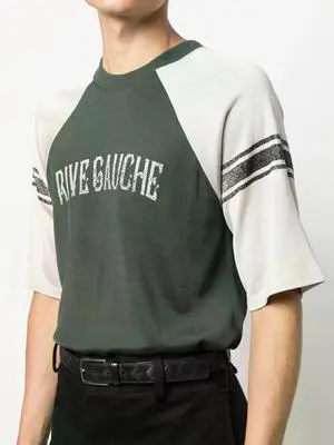Saint Laurent Rive Gauche Raglan T-shirt