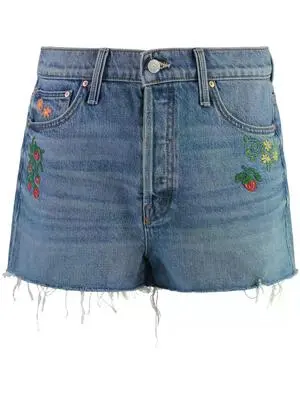 Mother Button Detailed Shorts For Women