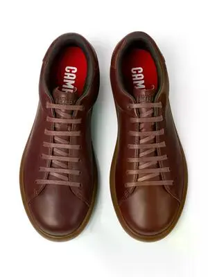 Camper Pelotas Soller Leather Lace-up Sneakers - Brown
