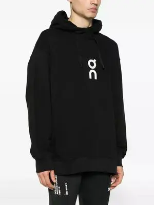 On Monogram-print Hoodie