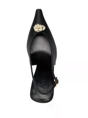 LANVIN Pointed-toe Slingback Pumps