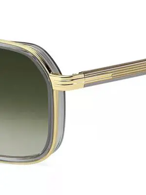 BOSS Square-frame Sunglasses - Grey