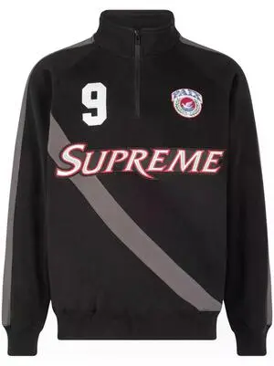 Supreme Logo-appliquéd Sweatshirt